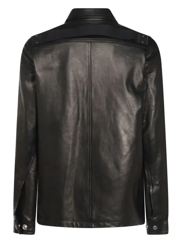 Rick Owens Zip-up Leather Jacket