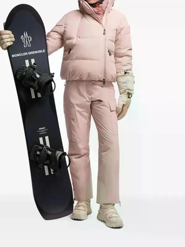 Moncler Straight-leg Ski Trousers - Pink
