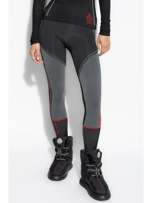 Moncler Stretch-design Leggings - Grey