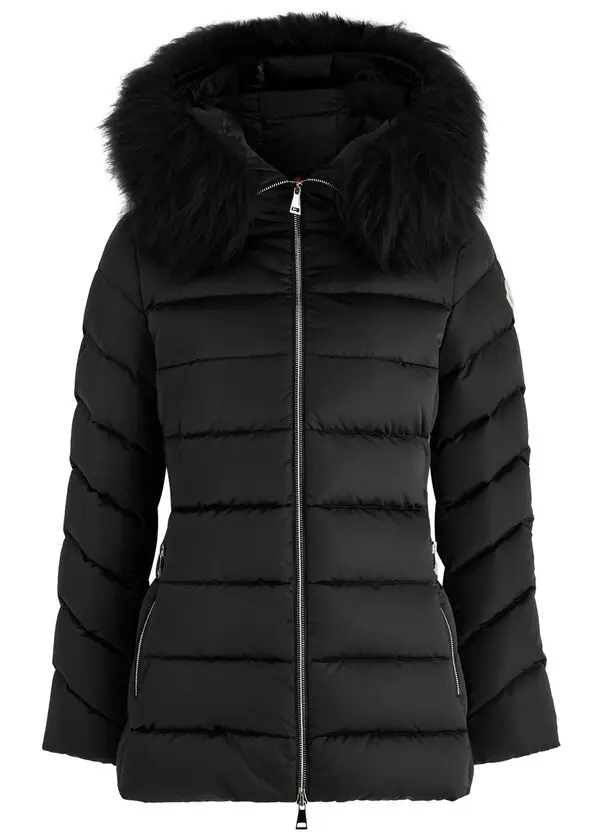 Moncler Cupidone Hooded Belted Shell Jacket