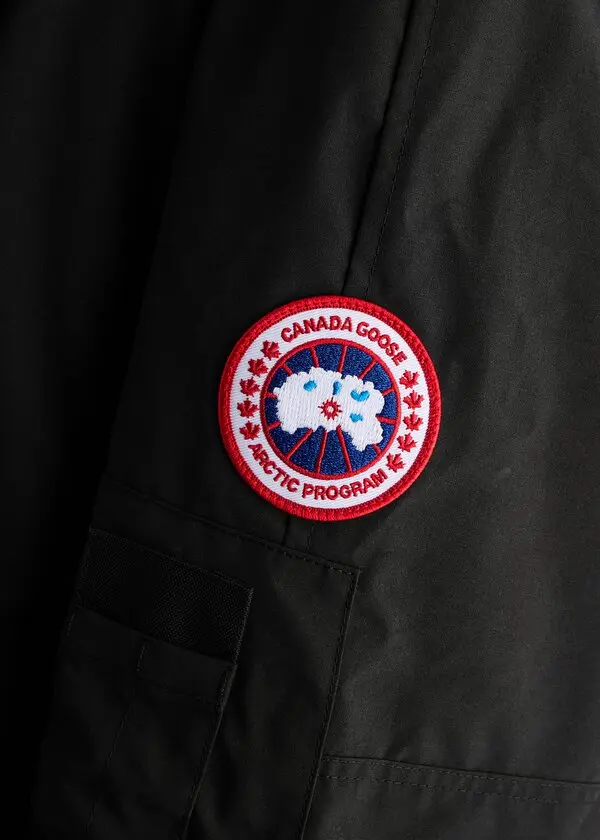 Canada Goose Chilliwack Hooded Shell Bomber Jacket - Black