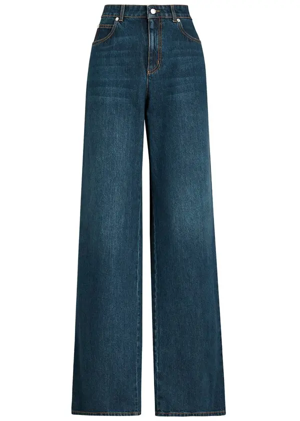 Alexander McQueen Wide-leg Jeans