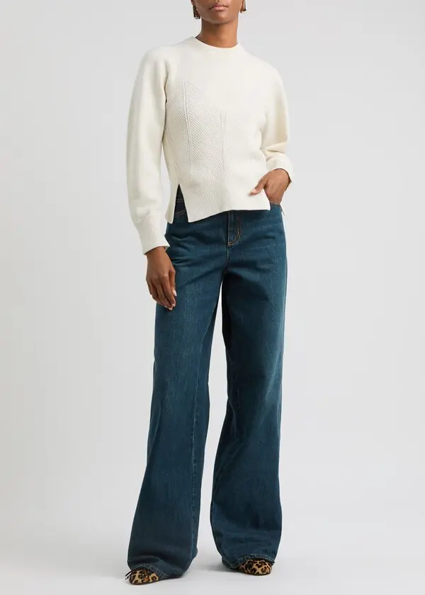 Alexander McQueen Wide-leg Jeans