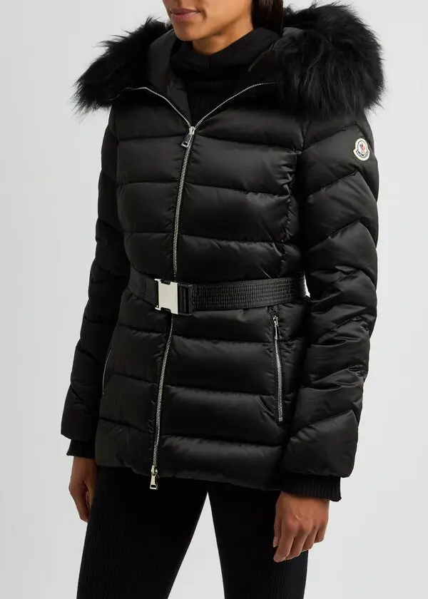 Moncler Cupidone Hooded Belted Jacket