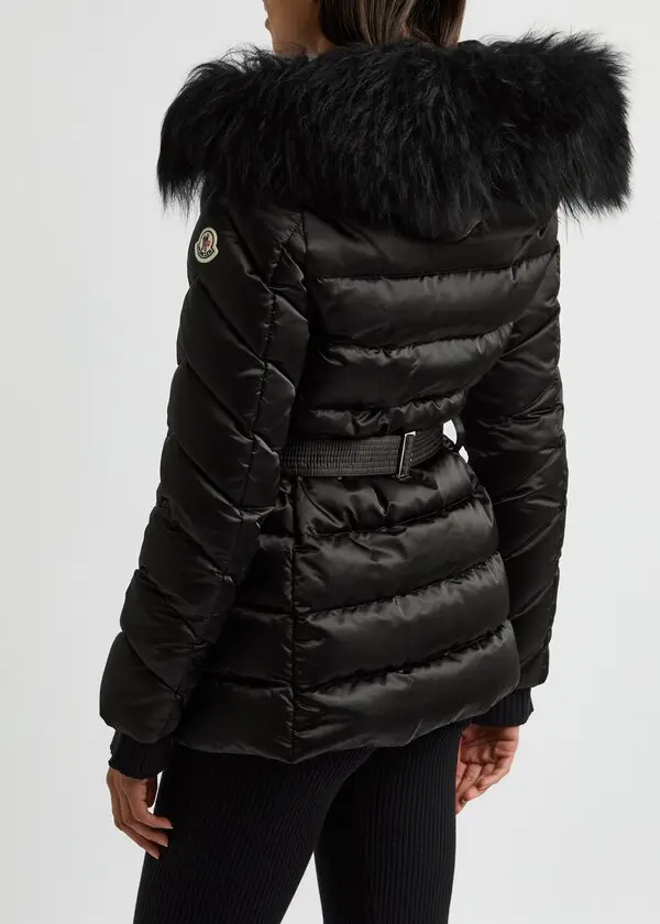 Moncler Cupidone Hooded Belted Jacket