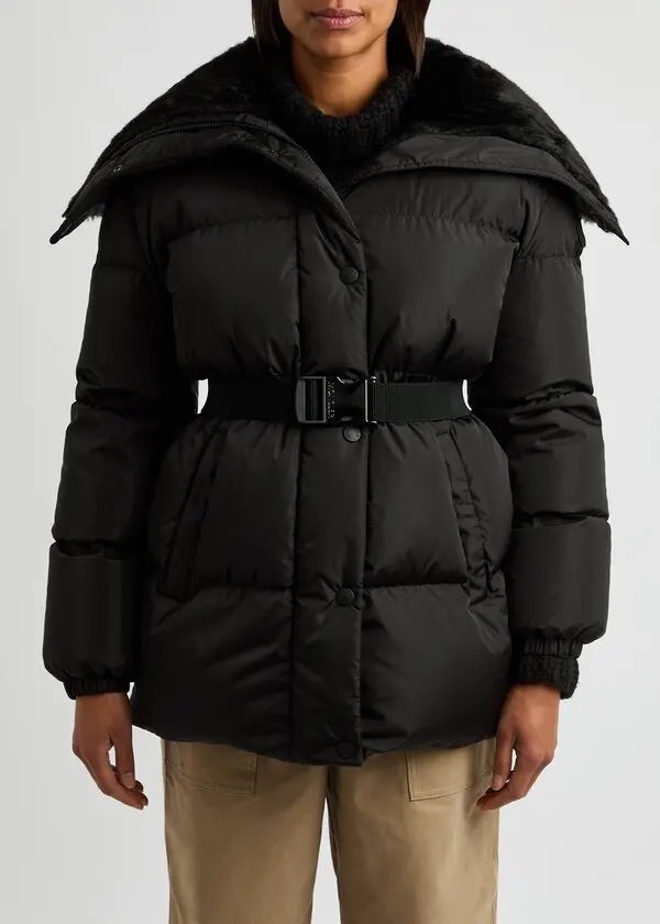 Moncler Brasseurs Quilted Shell Jacket
