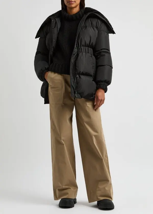 Moncler Brasseurs Quilted Shell Jacket