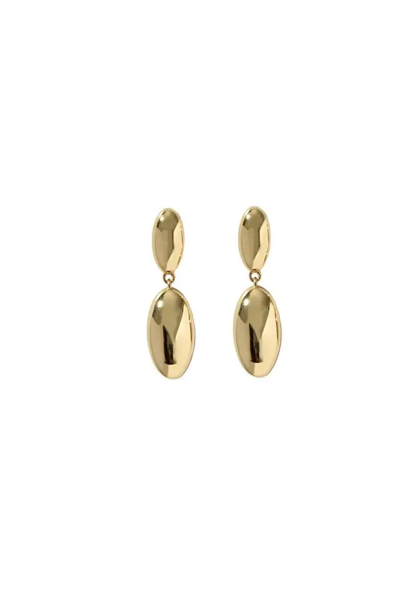 OTIUMBERG Pebble 14kt Vermeil Drop Earrings - Gold