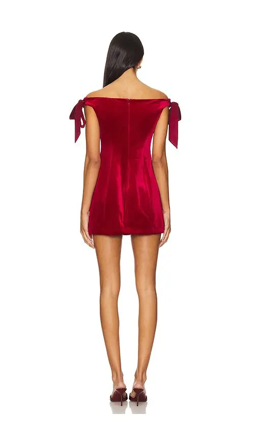 LESLIE AMON Je T'aime Mini Dress