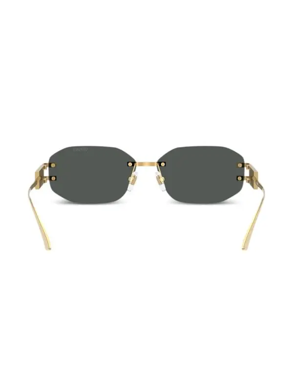 Versace Rimless Sunglasses