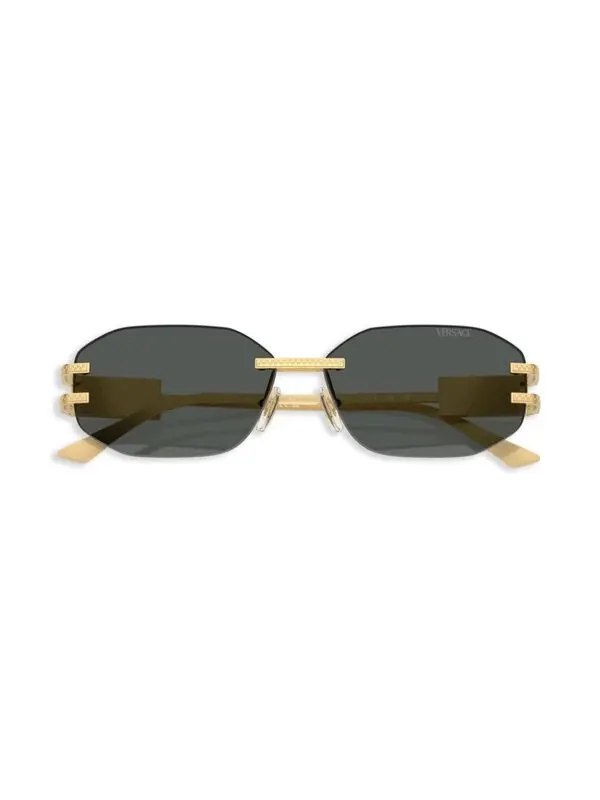 Versace Rimless Sunglasses