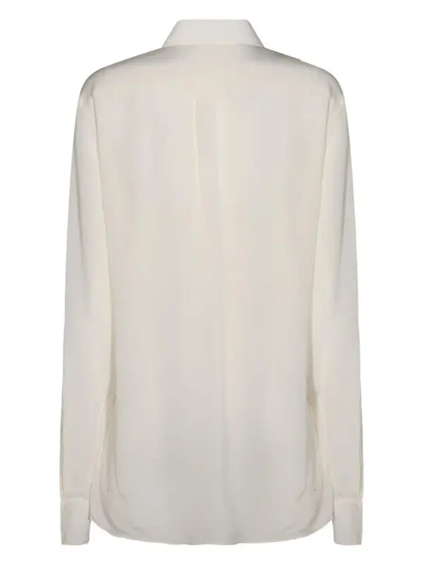 Dolce & Gabbana Concealed Fastening Silk Shirt