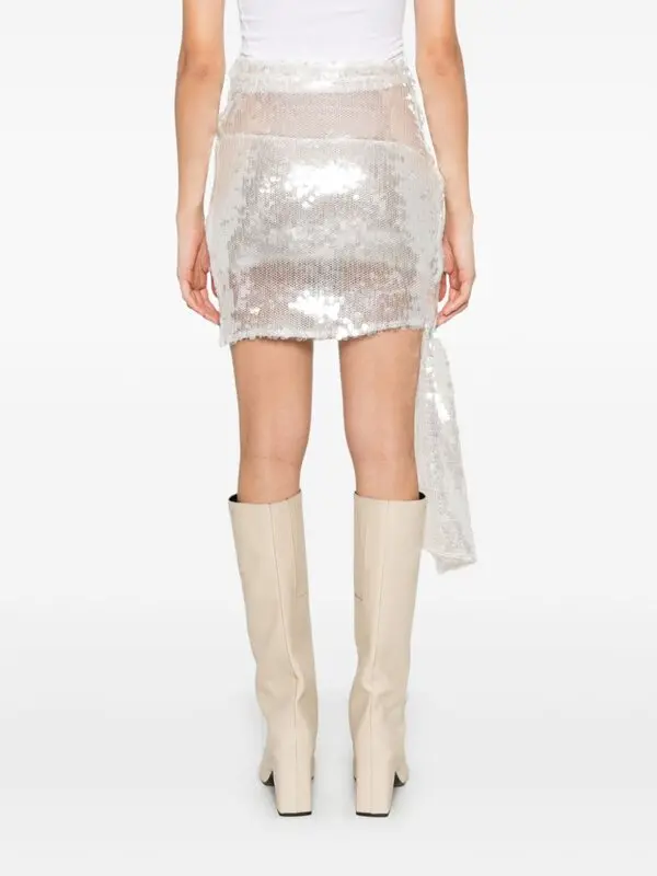 Coperni Knotted Mini Skirt