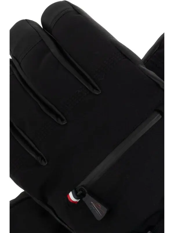 Moncler Padded Gloves - Black
