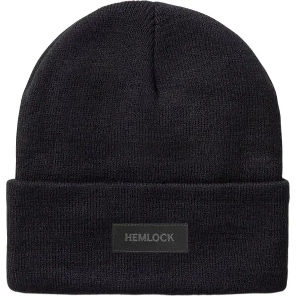 HEMLOCK HAT CO Beacon Beanie - Black