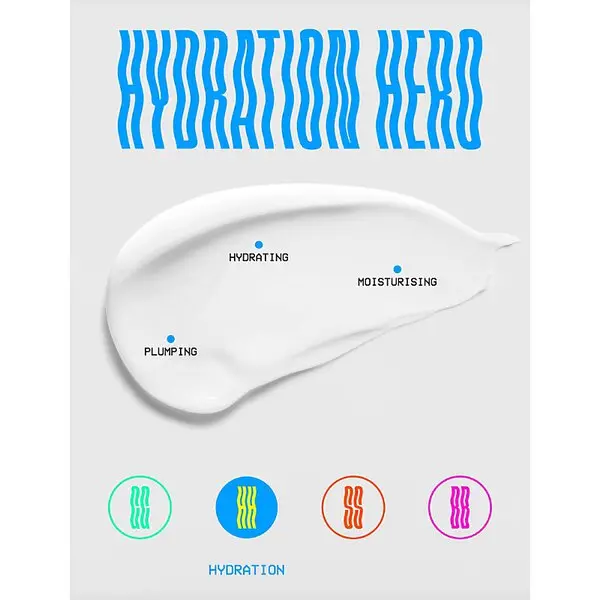 GLOW HUB The Hydration Hero Hydragel Face Mask
