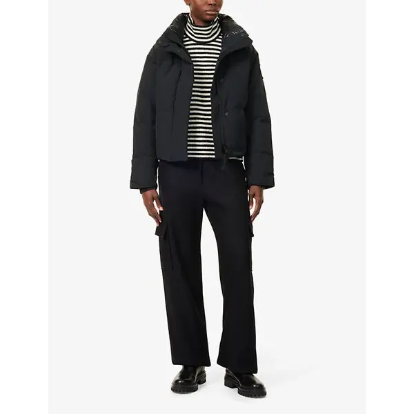 Canada Goose Grandview Cropped Puffer Jacket - Black