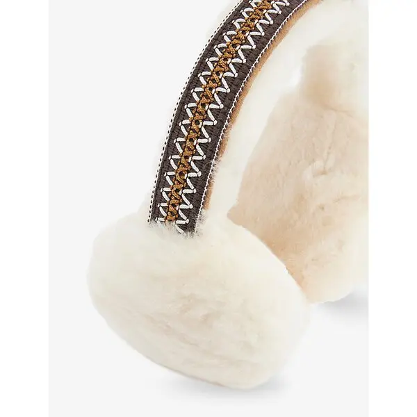 Ugg Tasman Sheepskin Earmuffs In Chestnut - 30% Off | Editorialist