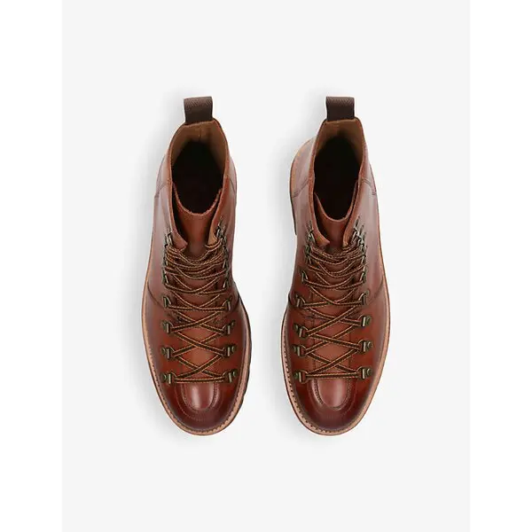 Grenson Brady Mid-top Lace-up Leather Boots