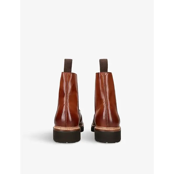 Grenson Brady Mid-top Lace-up Leather Boots