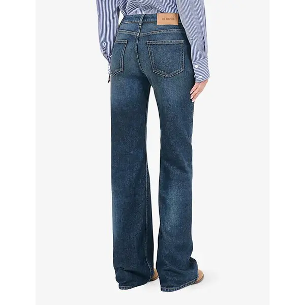 The Kooples Flared-leg Low-rise Jeans