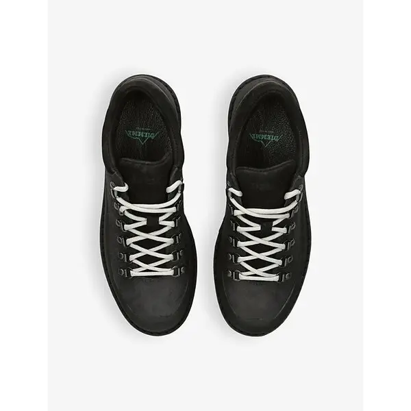 Diemme Cornaro Gomma Low-top Leather Boots - Black