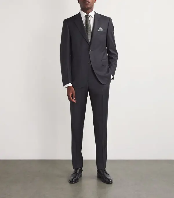Brioni Leather Derby Shoes