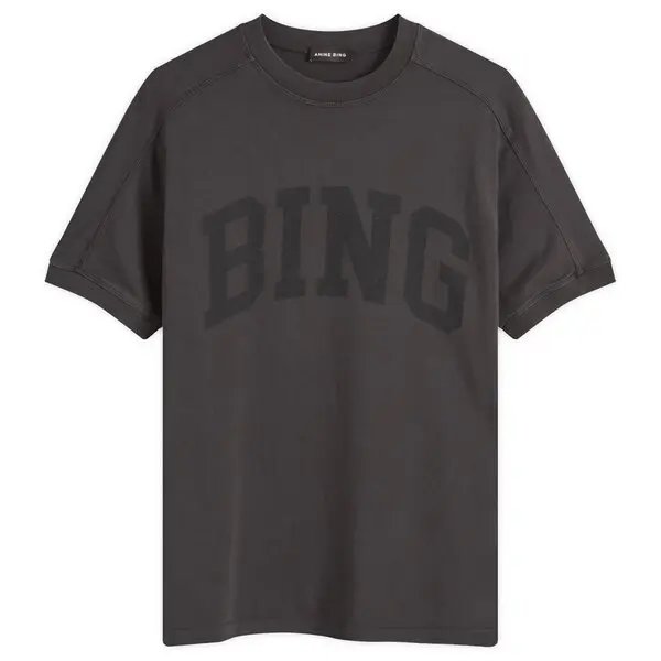 ANINE BING Jaylin T-shirt - Washed Black