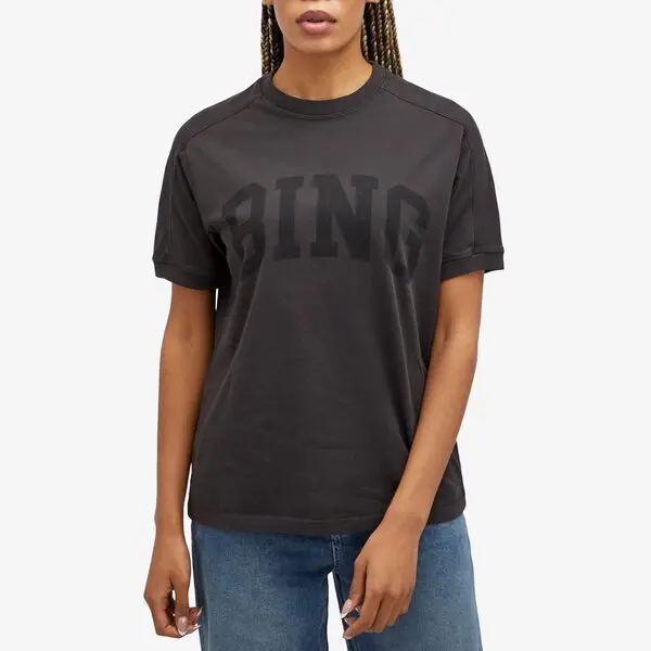 ANINE BING Jaylin T-shirt - Washed Black