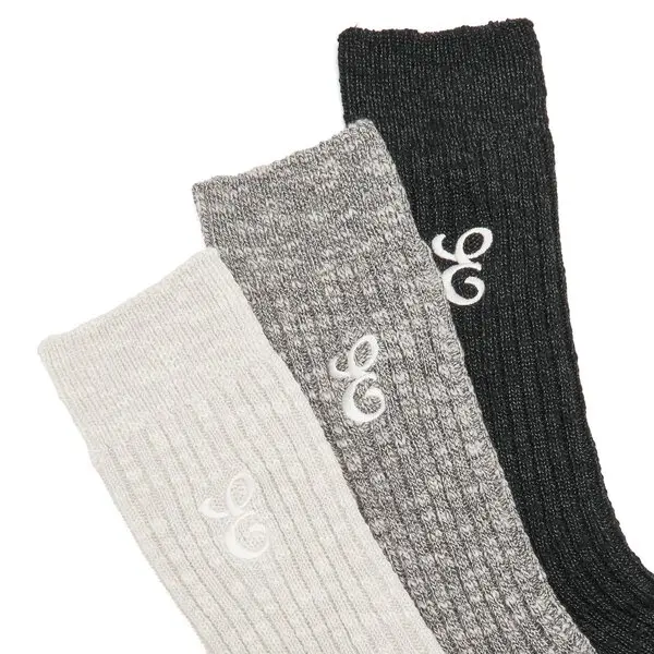 E BY END. X Rototo Socks 3 Pack