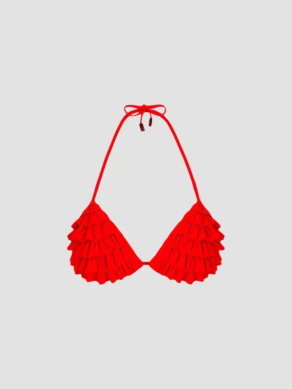 Vilebrequin Ruffled Padded Bikini Top