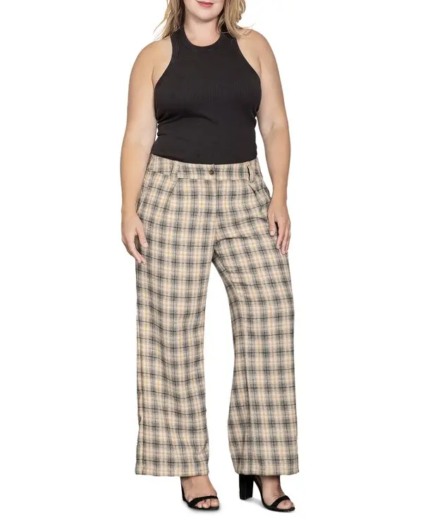 STANDARDS & PRACTICES Wide Leg Trousers