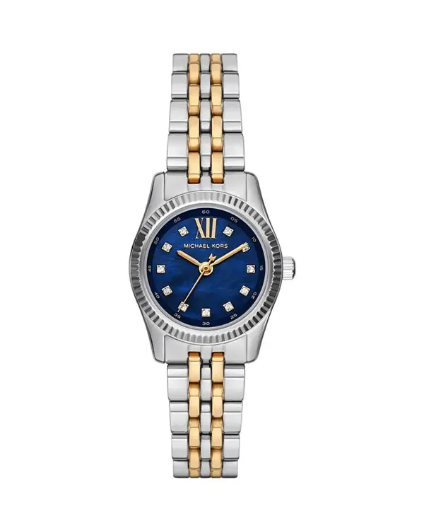 Michael Kors Lexington Stainless Steel Watch - Blue/two-tone