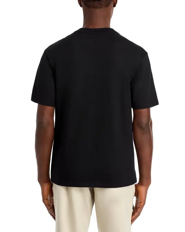 Hugo Boss Dapolino Logo Print Tee - Black