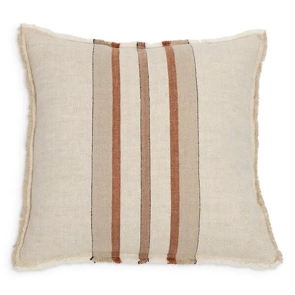 POM POM AT HOME Beck Striped Decorative Pillow, 20 X 20 - Natural