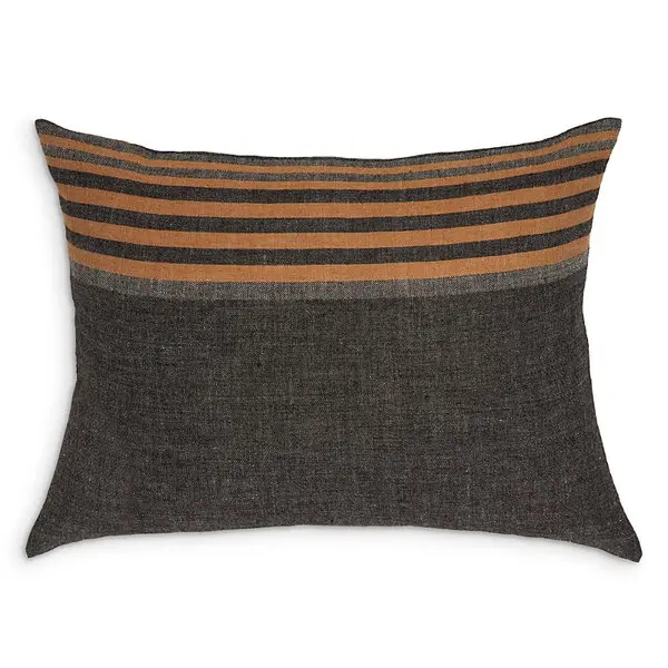 POM POM AT HOME Bruno Big Pillow, 28 X 36 - Charcoal