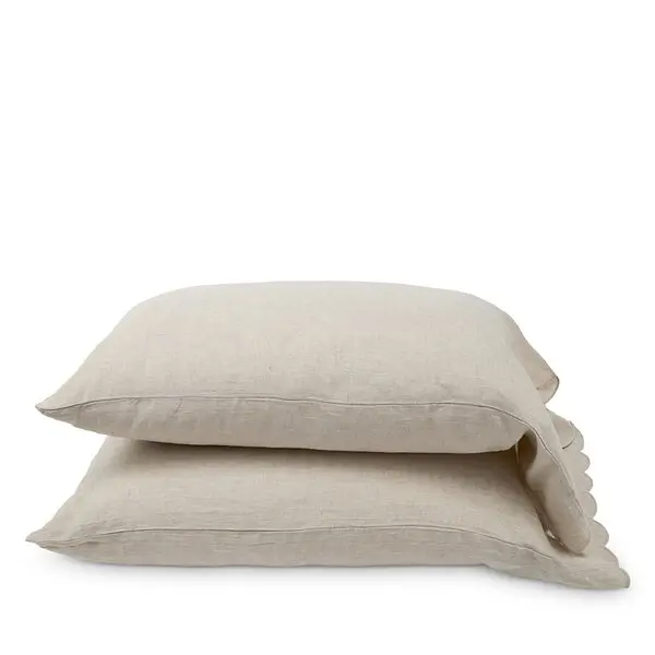 POM POM AT HOME Kelly King Pillowcase Set - Flax/flax