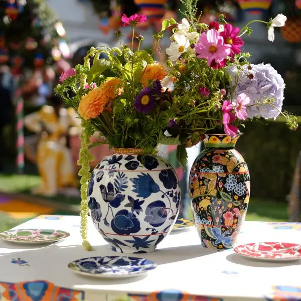 La DoubleJ Bubble Vase - Blue
