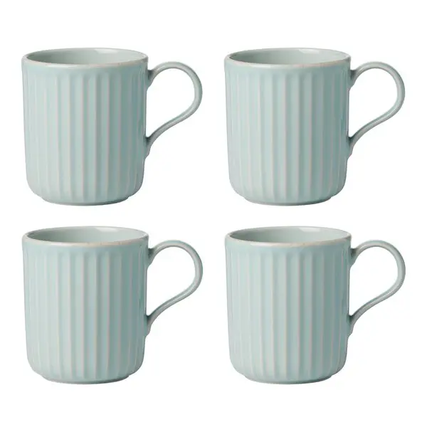 LENOX French Perle Mugs, Set Of 4