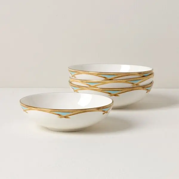 LENOX Colonial Bamboo Fruit Bowl, Set Of 4