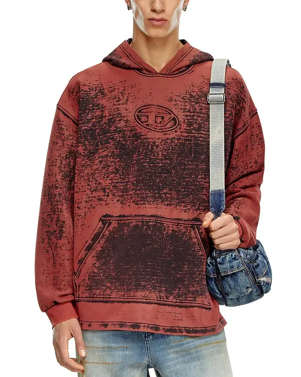 DIESEL® S-baxt Double Dyed Hoodie
