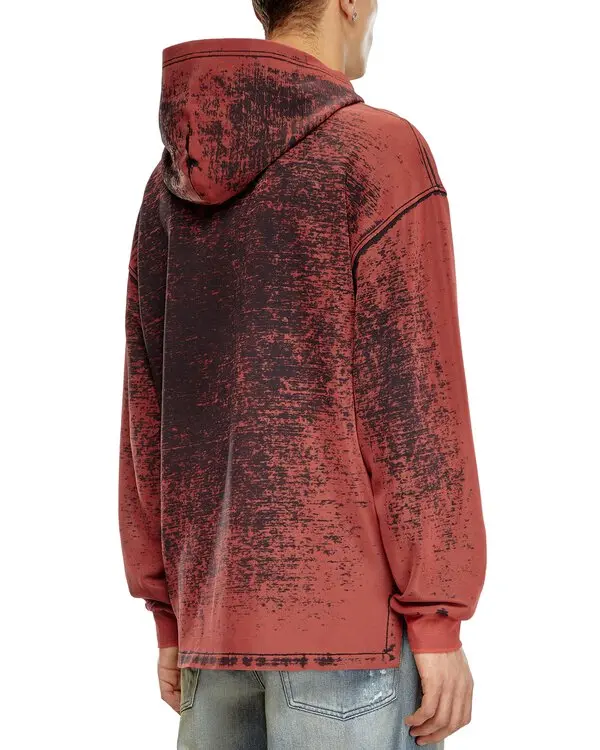DIESEL® S-baxt Double Dyed Hoodie