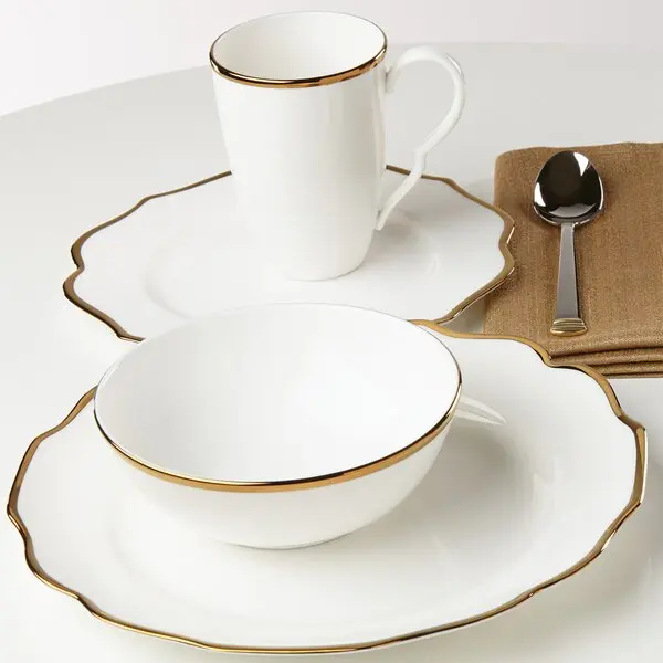 LENOX Contempo Luxe 4 Piece Dinnerware Set