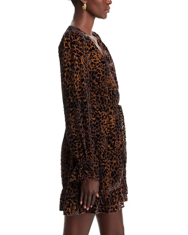 Paige Ysabel Faux Wrap Mini Dress