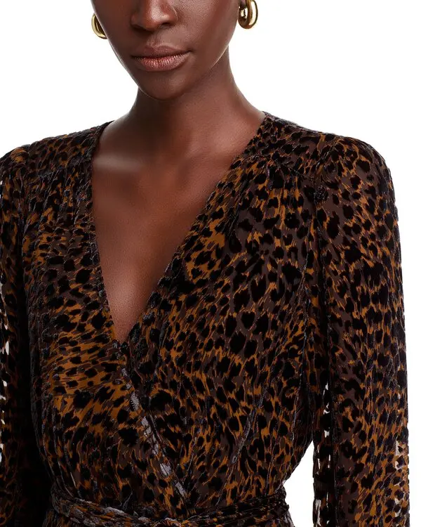 Paige Ysabel Faux Wrap Mini Dress