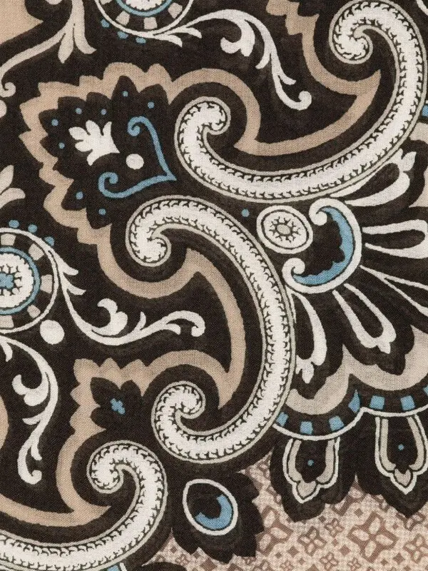 Tagliatore Paisley-print Scarf
