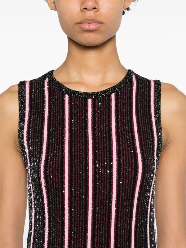 Missoni Sequined Ribbed Mini Dress