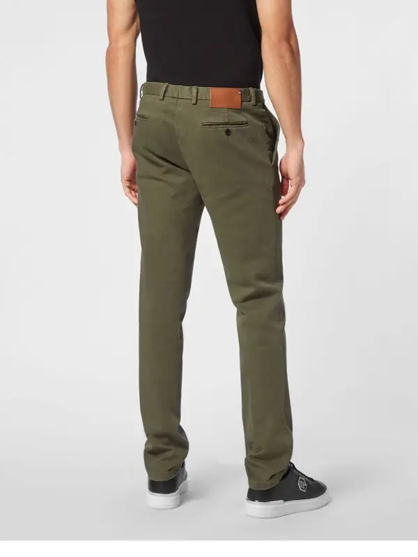 Philipp Plein Straight-leg Chinos - Green