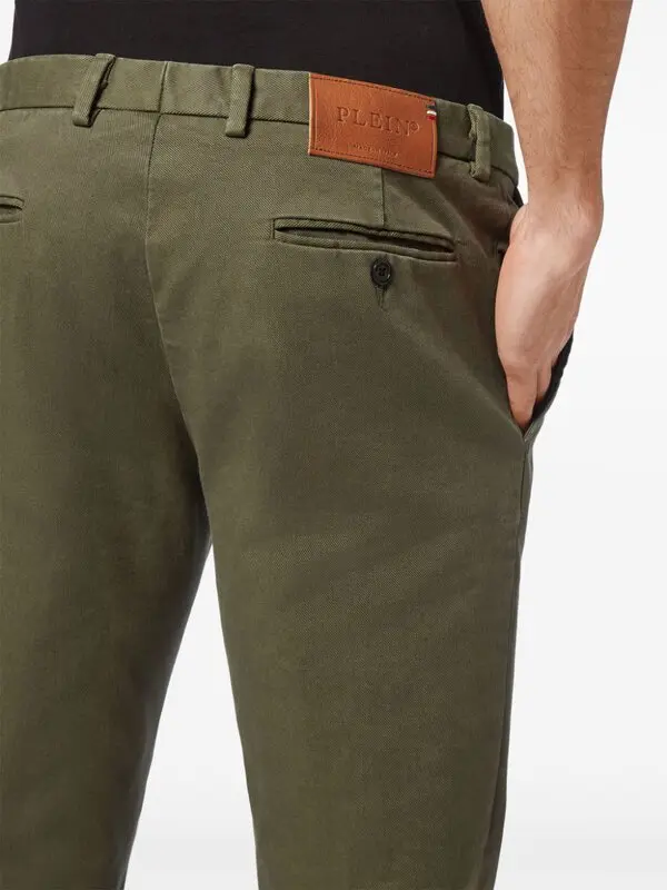 Philipp Plein Straight-leg Chinos - Green