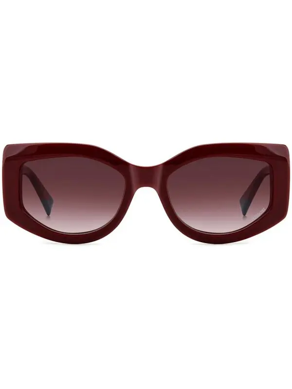 Missoni Logo-engraved Cat-eye Sunglasses - Red